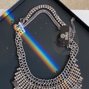 dlnlx by DYLANLEX | Jewelry | New Dylanlex Crystal Silver Statement ...